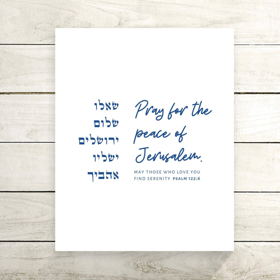 Psalm 122:6 – The Verse