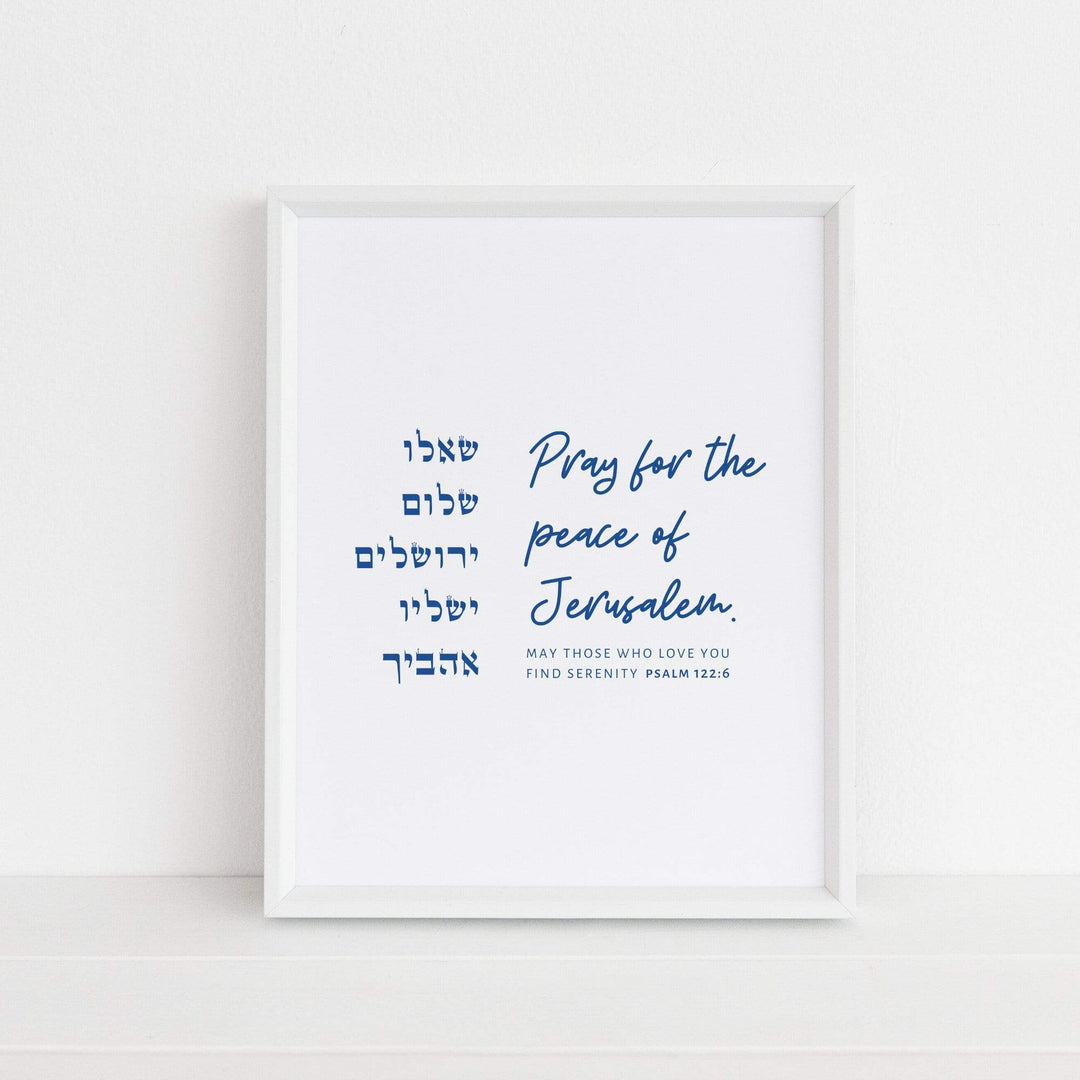 Psalm 122:6 – The Verse