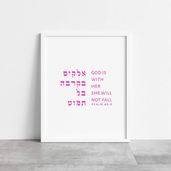 Psalm 46:6 – The Verse