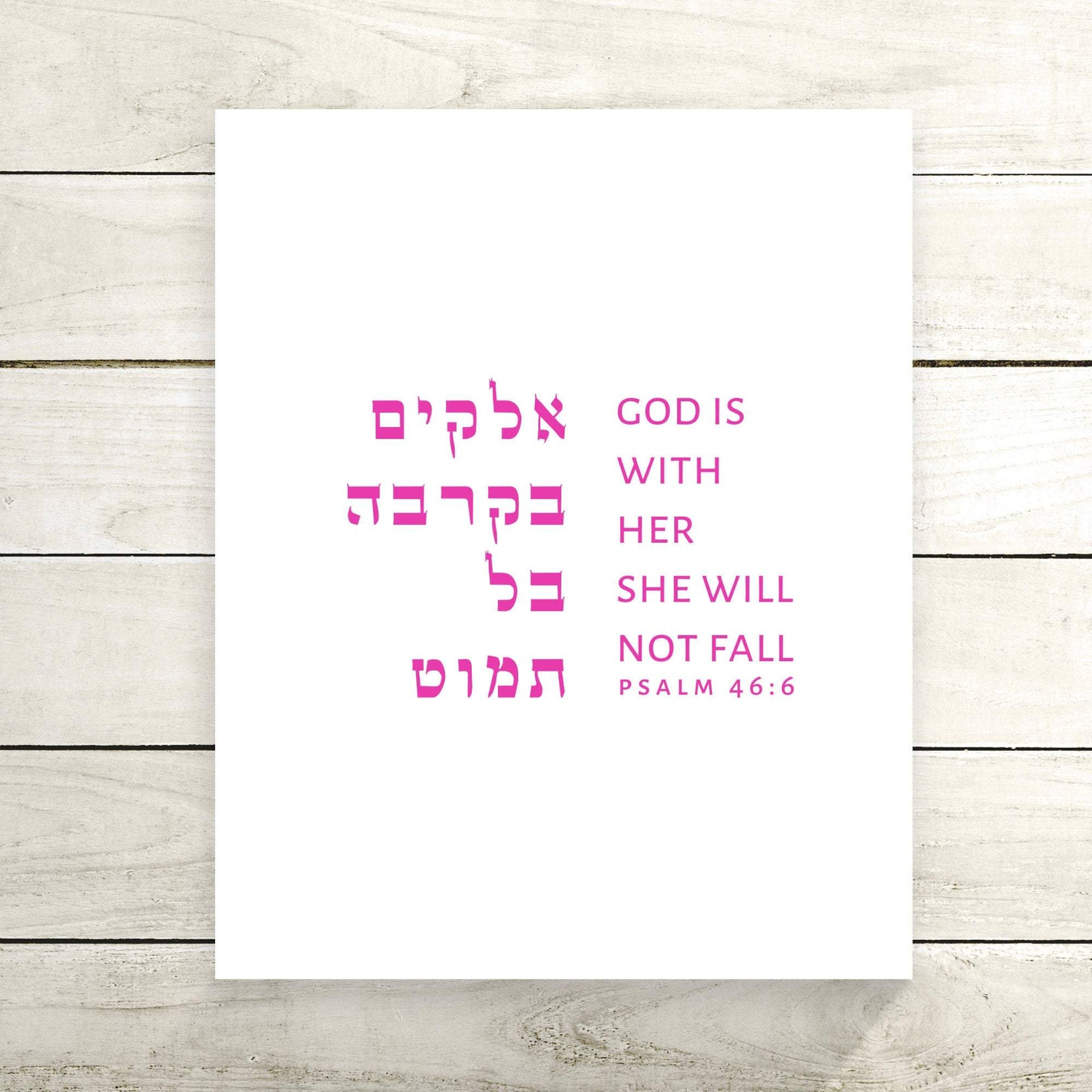 Psalm 46:6 – The Verse